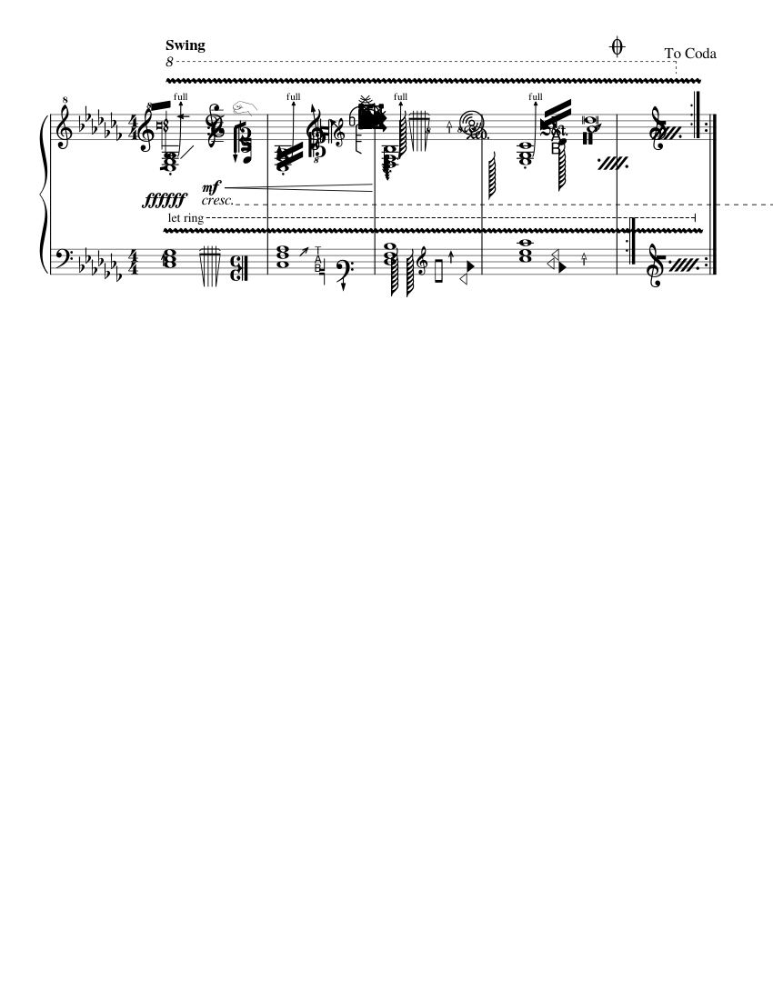 symbols Sheet Music for Synthesizer (Solo) | MuseScore.com
