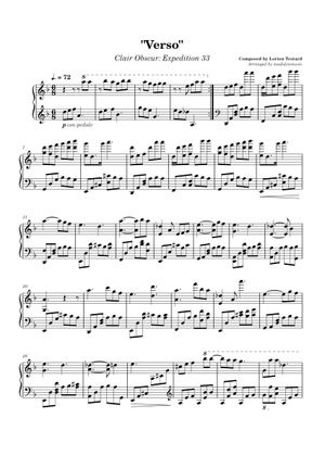 Verso – Lorien Testard - From Clair Obscur: Expedition 33 Sheet Music ...