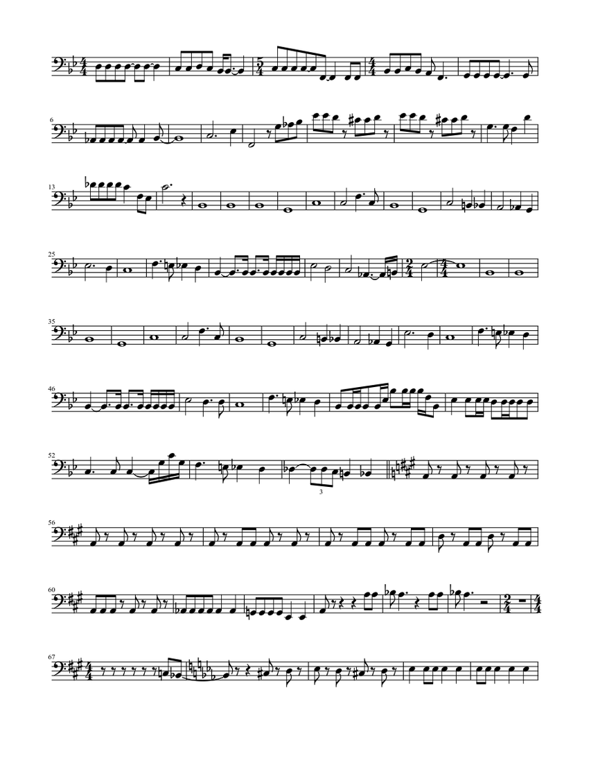 Bohemian cello Sheet Music for Cello (Solo) | MuseScore.com