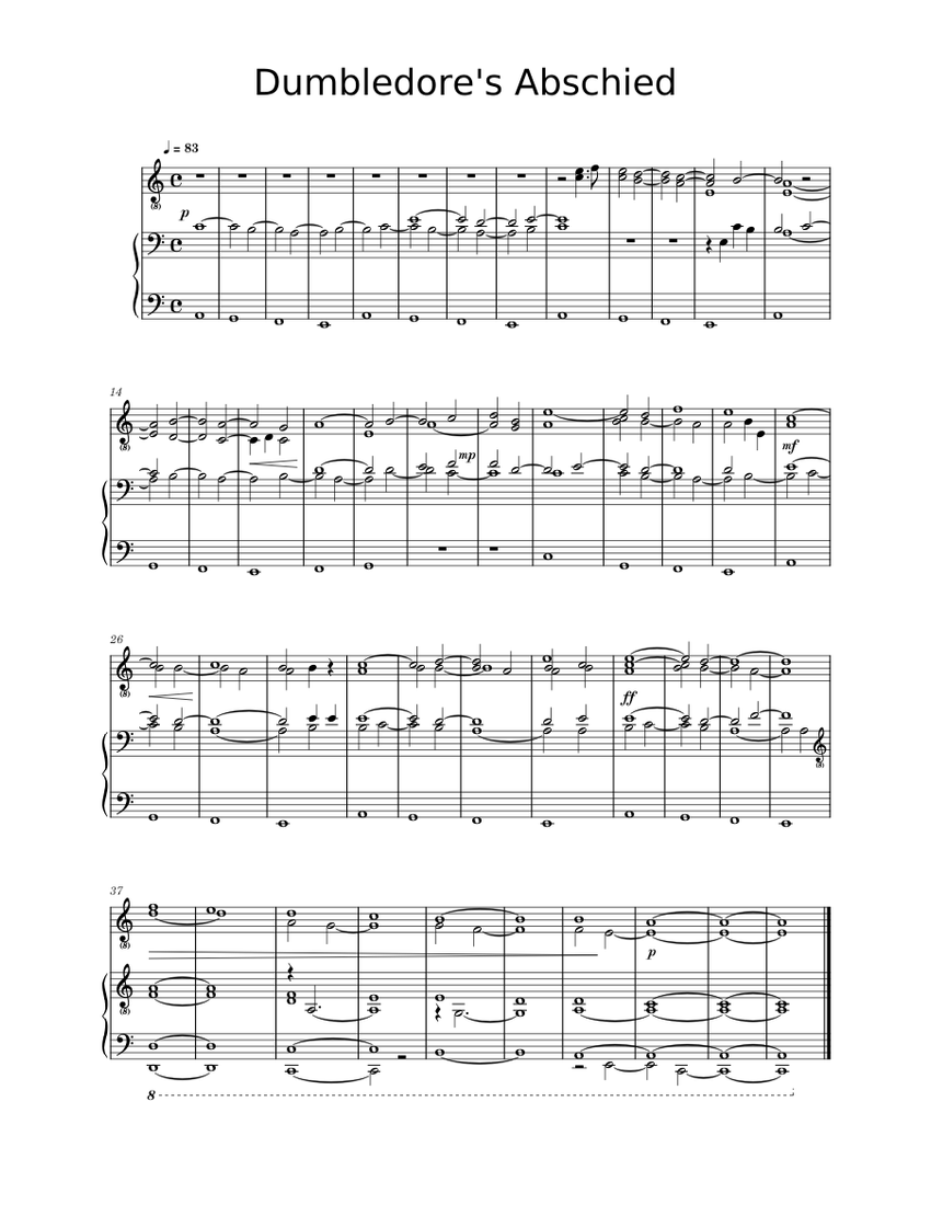 dumbledore's farewell multifandom