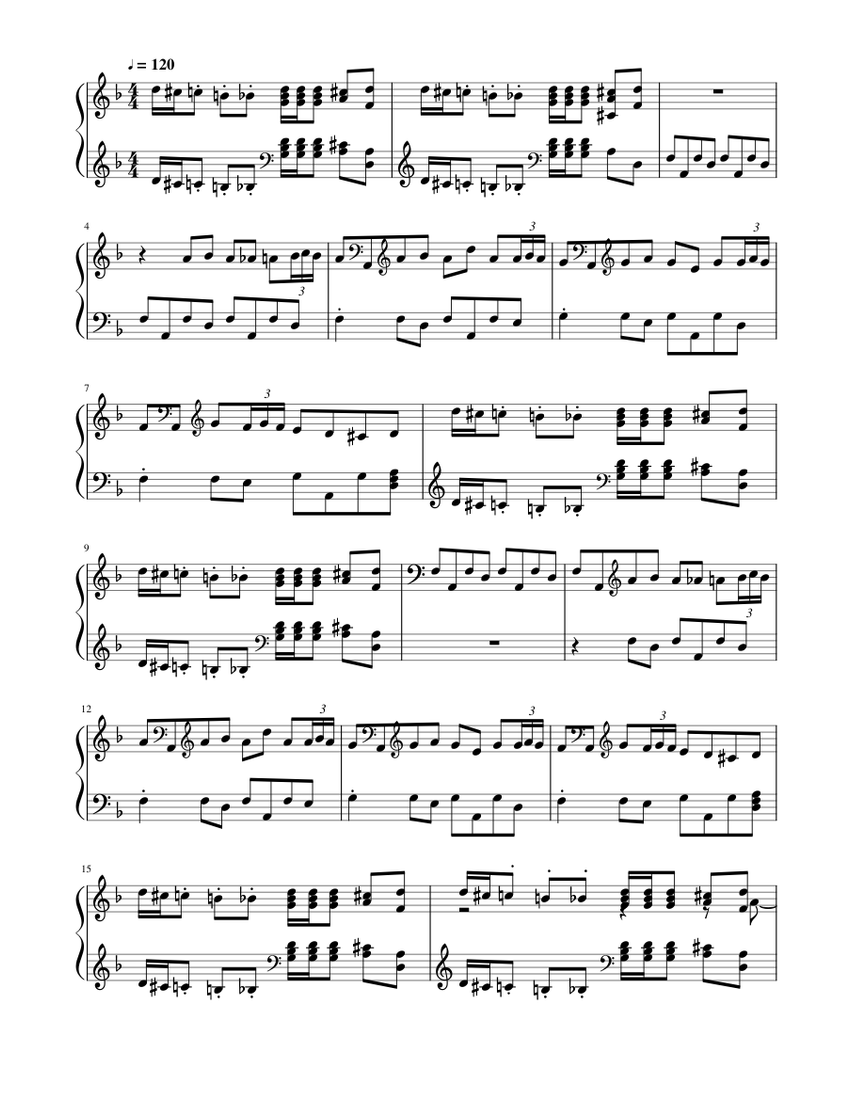 Charlie Chaplin modern times Sheet Music for Piano (Solo) | MuseScore.com