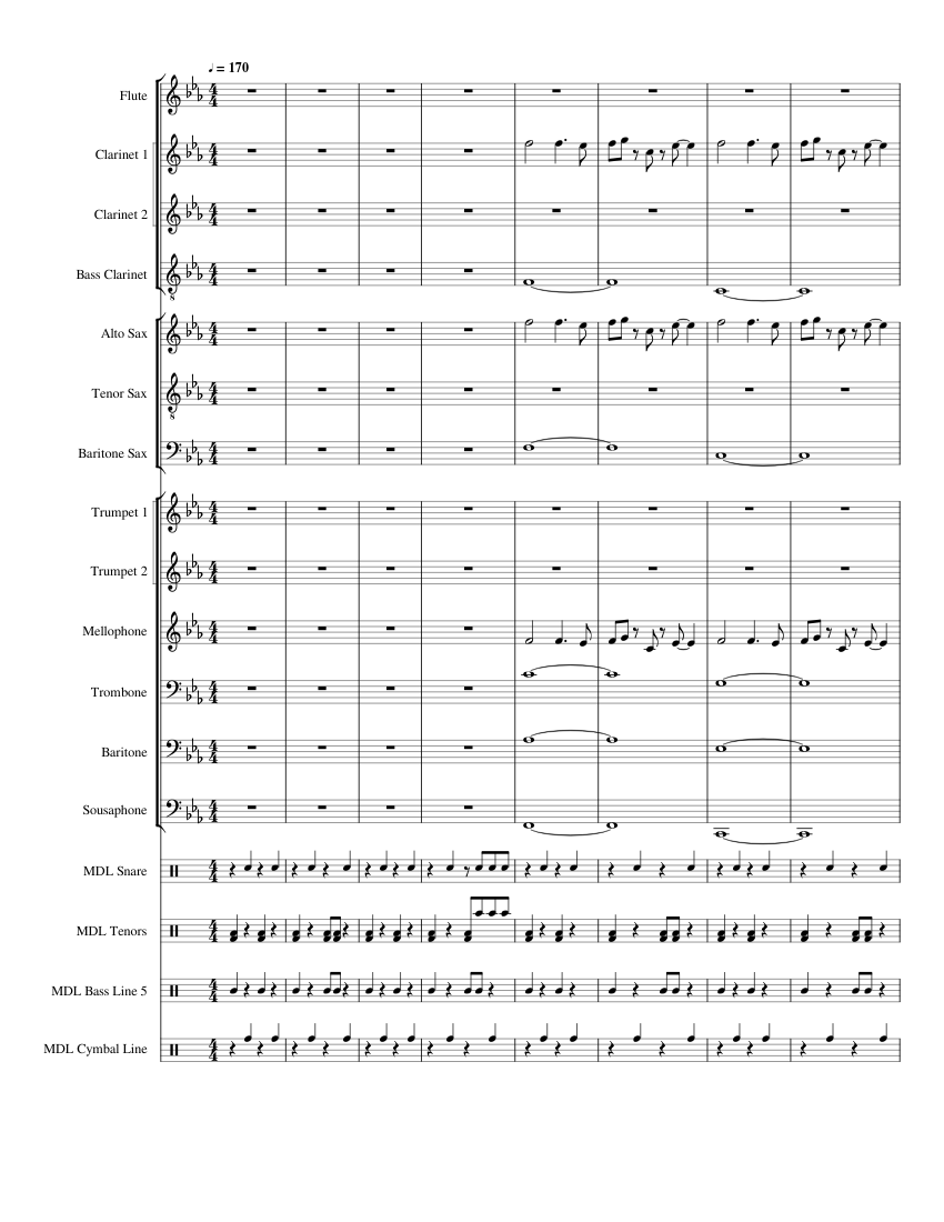 BLINDING LIGHTS (The Weeknd) Stand Tune Sheet music for Trombone ...