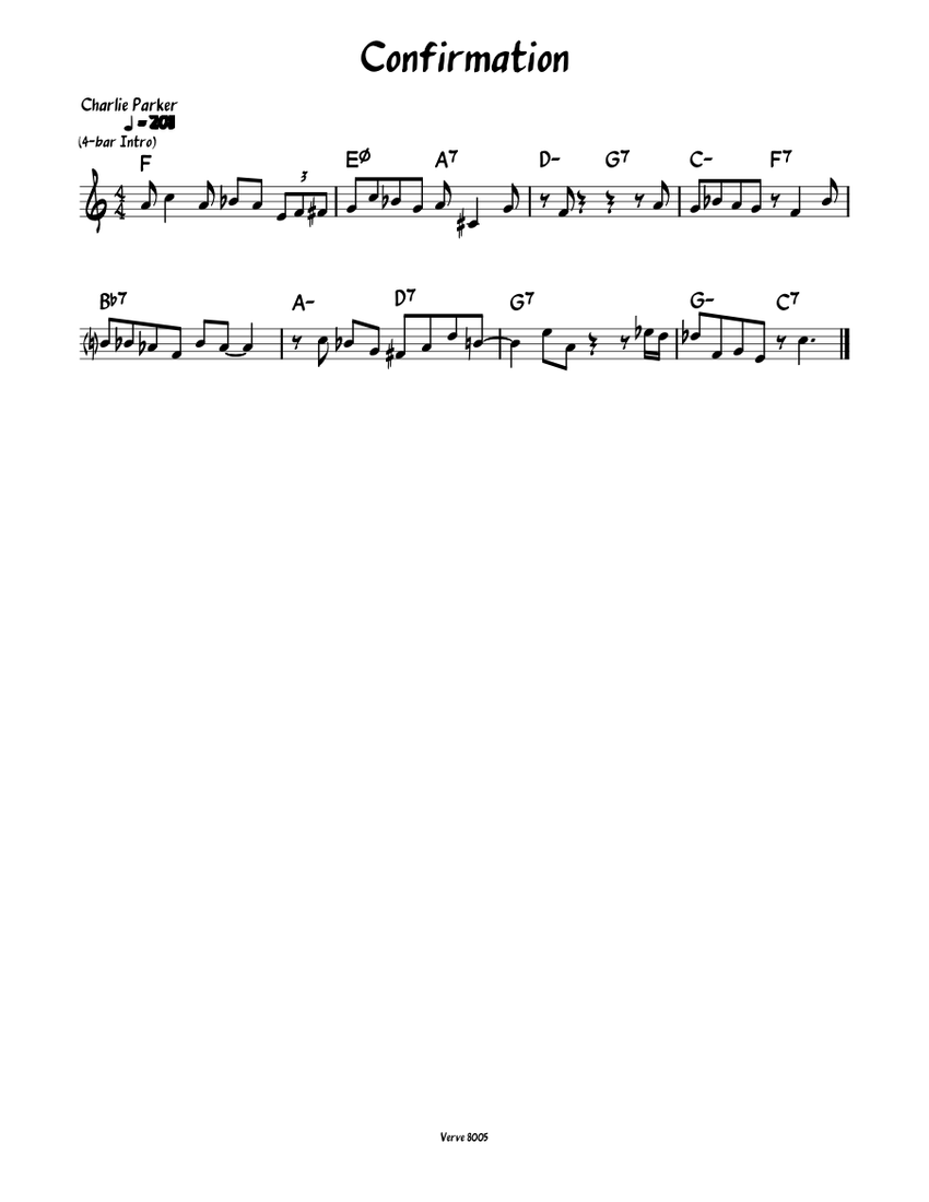 Confirmation Sheet Music for Piano (Solo) Easy | MuseScore.com