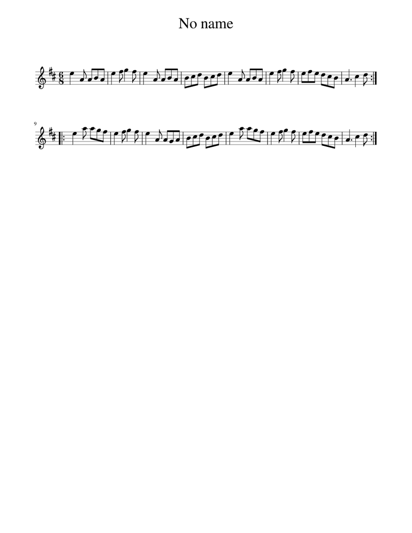 No name Sheet music for Piano (Solo) Easy | Musescore.com