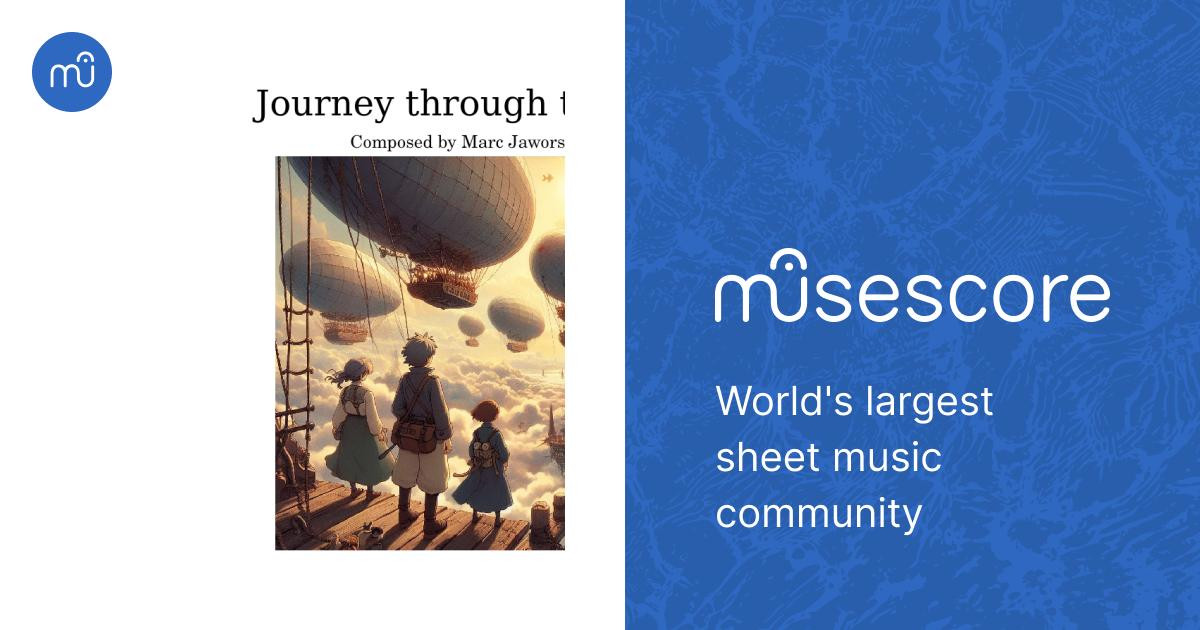 Journey through the Sky Sheet Music for Piano, Trombone, Tuba, Flute ...