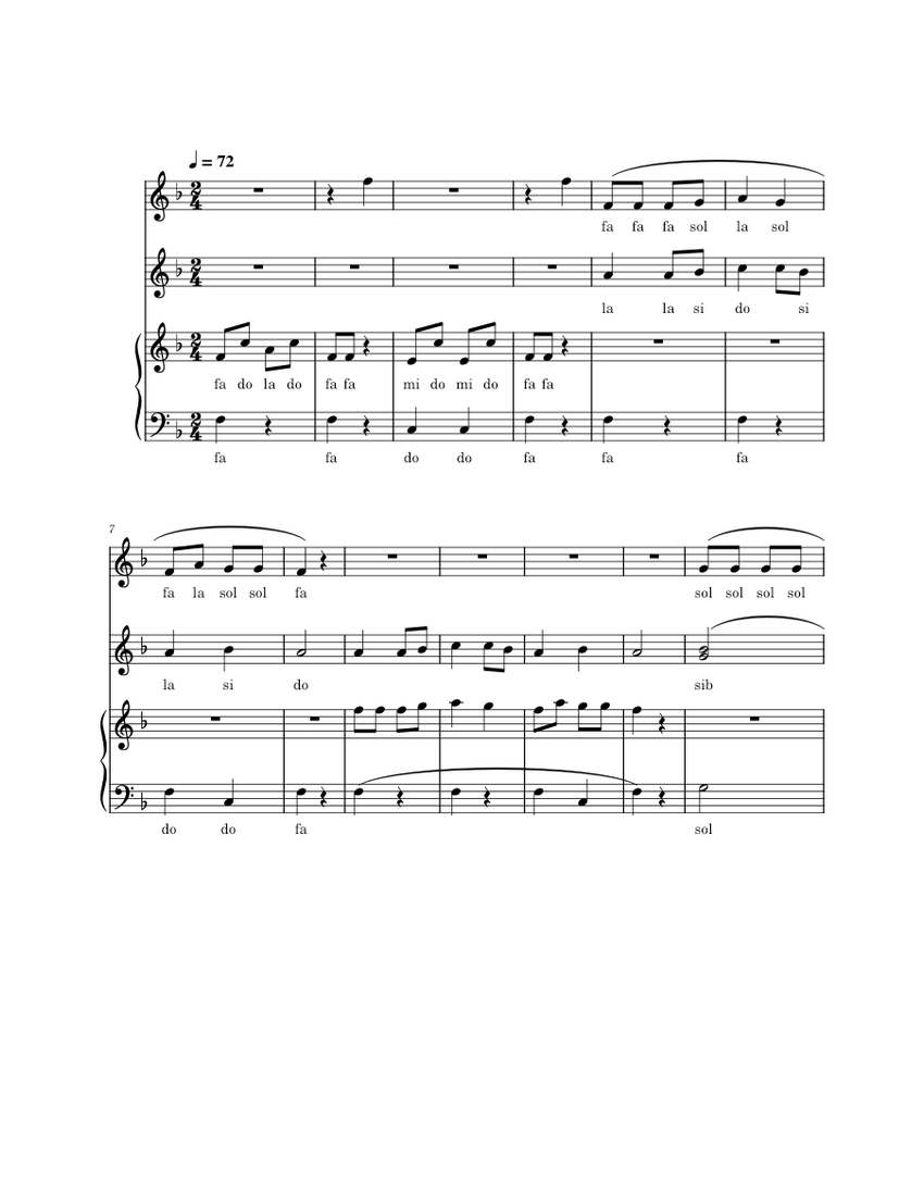 Au clair de la lune Orff-instrumenten - Hilde Lanneau Sheet music for ...