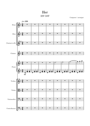 Her – IDV OST Sheet Music for Piano (Solo) | MuseScore.com