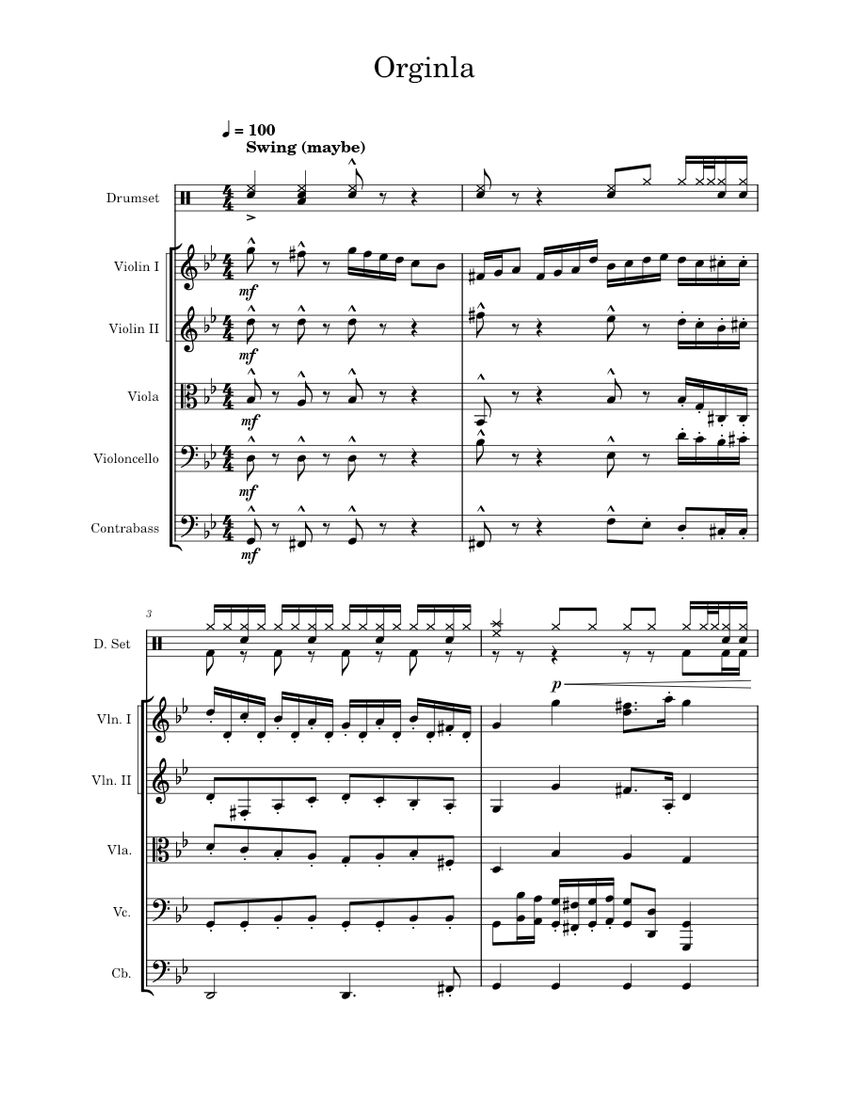 NES Video Game boss thingy idk Sheet music for Contrabass, Violin ...