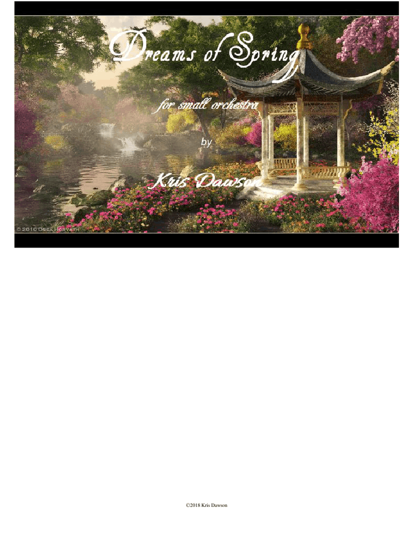 Dreams_of_Spring Sheet music for Flute, Oboe, Clarinet in b-flat ...