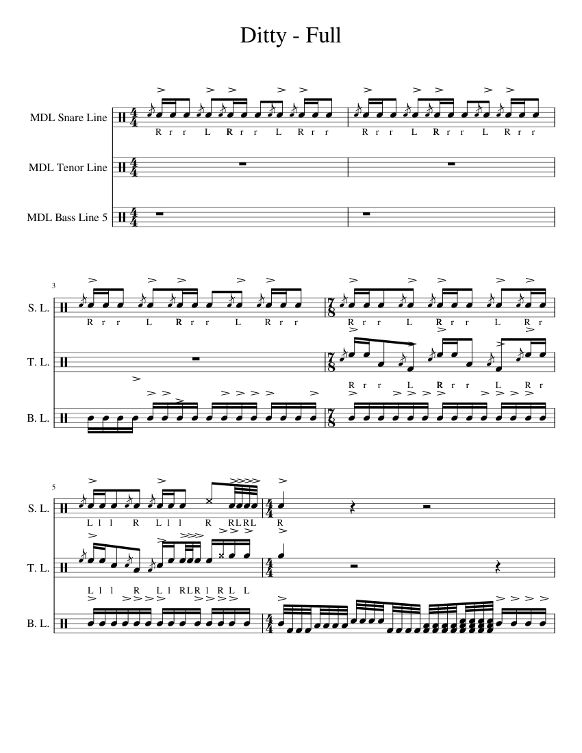 blue devils drumline ditty