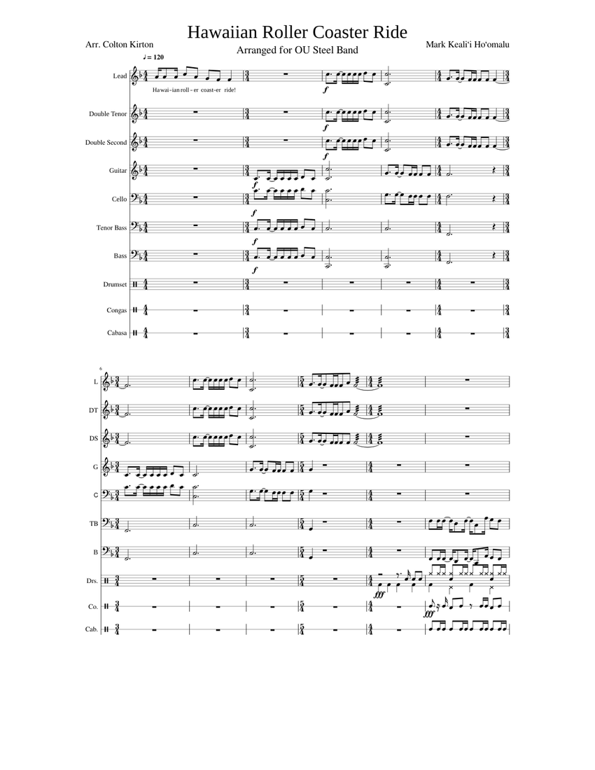 HRCR Sheet music for Cello, Guitar, Bass guitar, Drum group & more ...