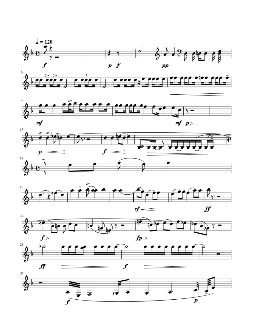 Symphony No.2, Op.17 – Pyotr Ilyich Tchaikovsky e437b23e1f05e2b547cf74c3e04ed3ad53b19ae6 Sheet ...