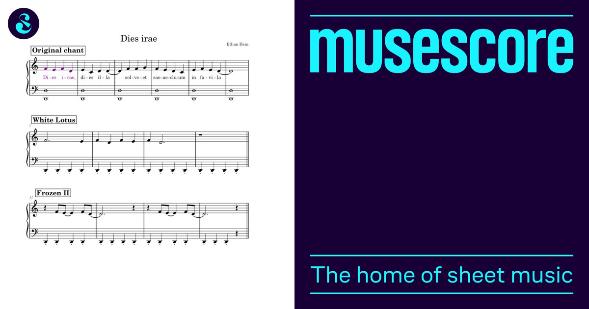 Dies irae Sheet music for Piano (Solo) Easy | Musescore.com