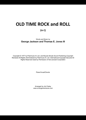 Old Time Rock And Roll Guitar Chords