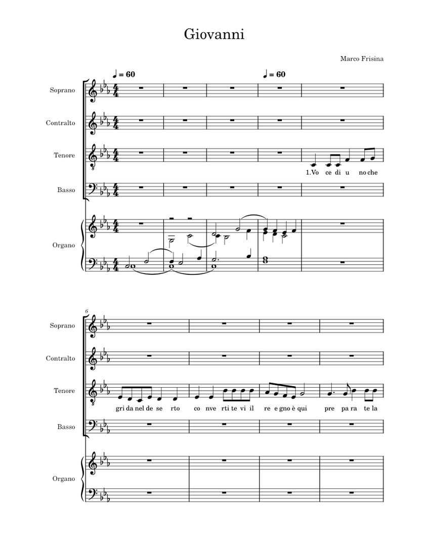 Giovanni - piano tutorial