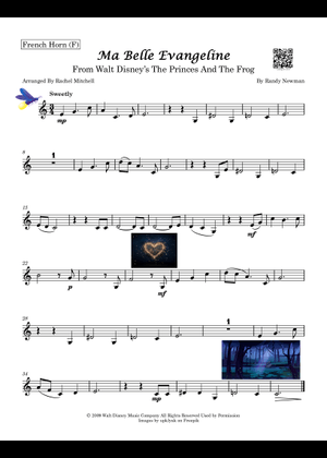 Ma belle evangeline – Randy Newman Ma Belle Evangeline Sheet Music for ...