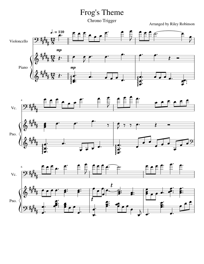 Chrono trigger - frogs theme – Misc Computer Games Chrono trigger ...