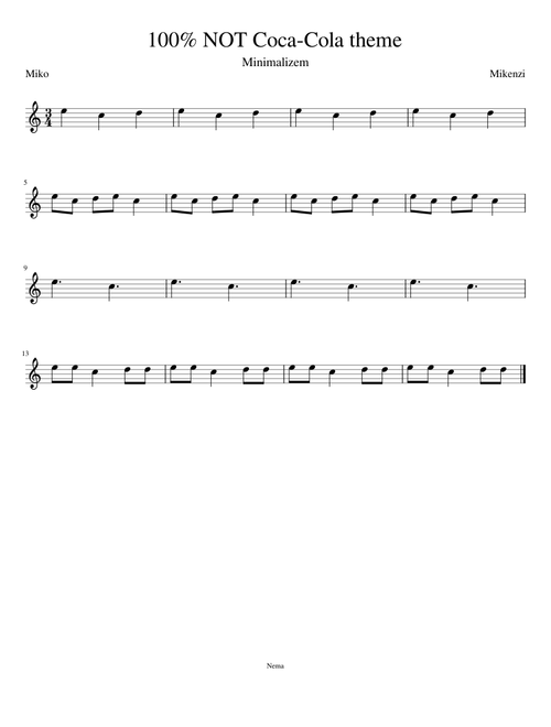 coca cola theme tune