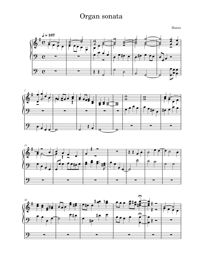 Church music organ music Sheet Music for Organ (Solo) | MuseScore.com