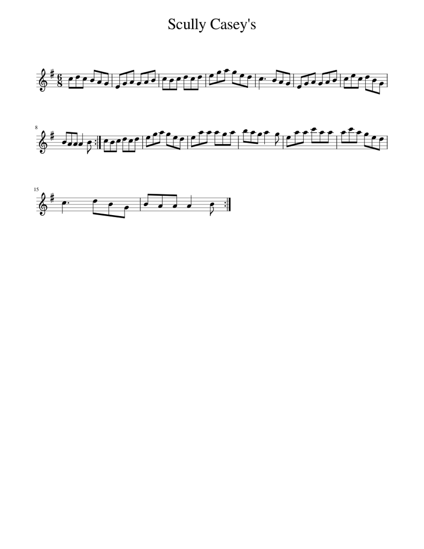 Scully Casey's Sheet music for Piano (Solo) Easy | Musescore.com