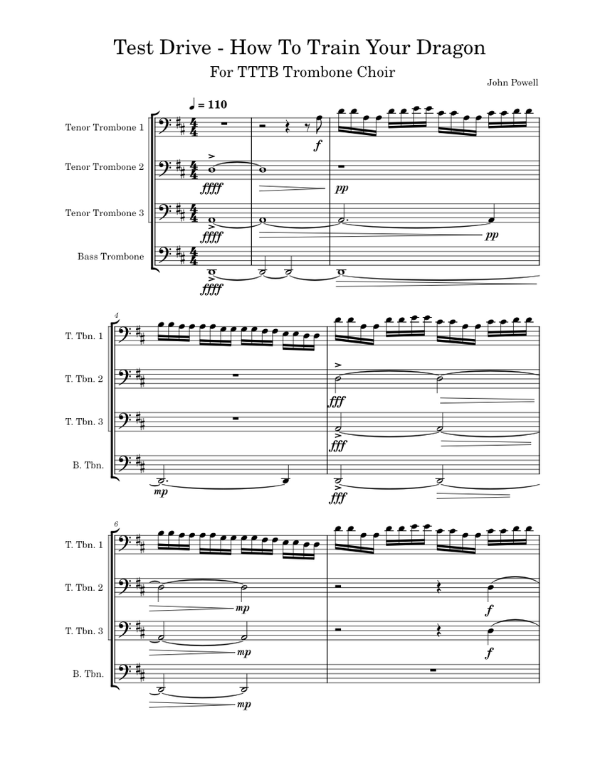 Test Drive - How To Train Your Dragon - piano tutorial