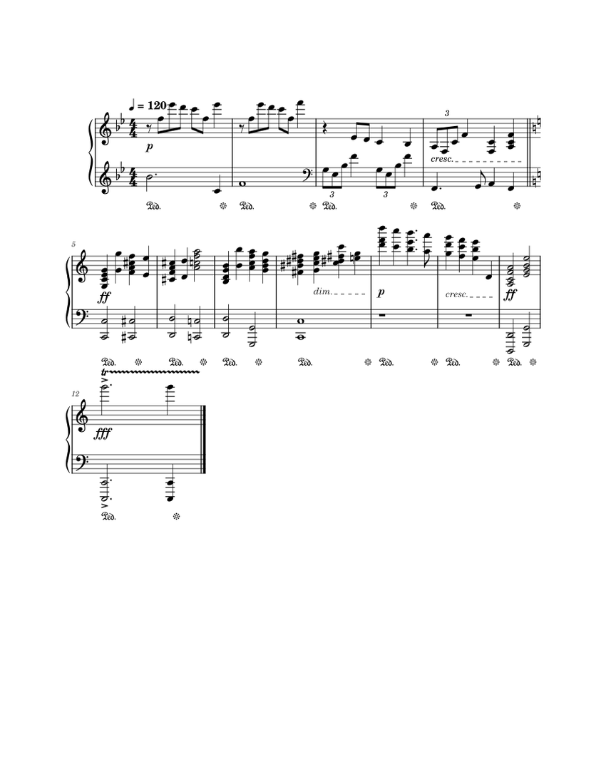 Walt Disney Intro - Axes Academy, Leight Harline Sheet Music for Piano ...