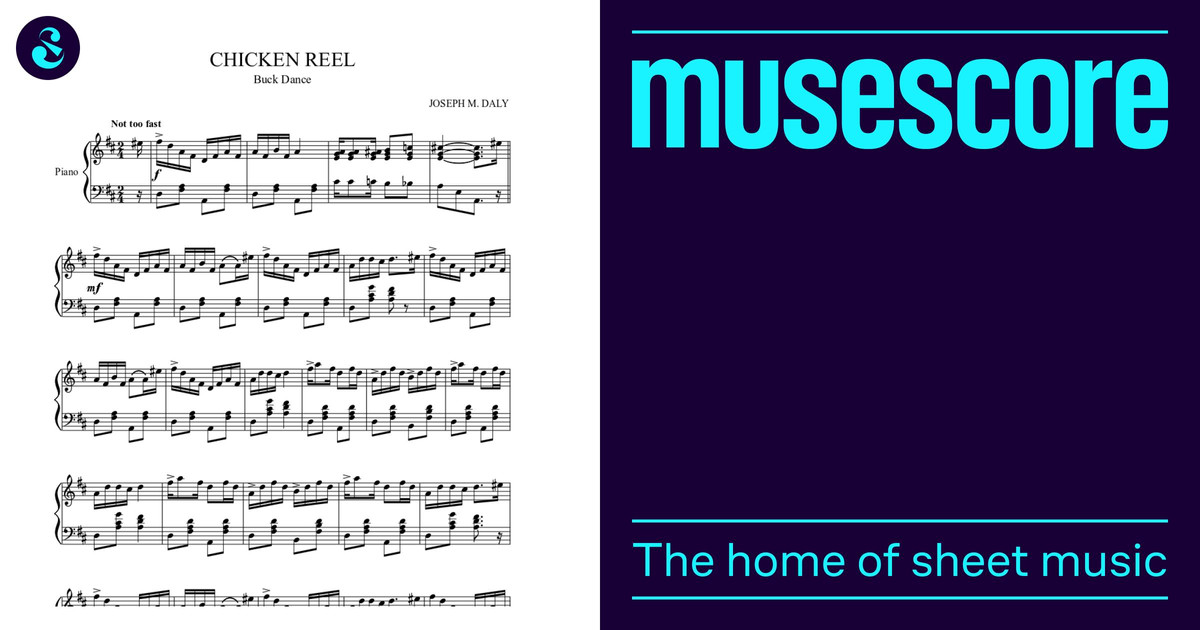 CHICKEN REEL Sheet music for Piano (Solo) | Musescore.com