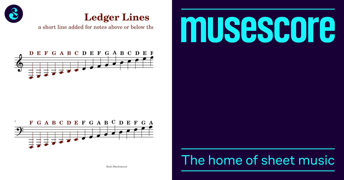 Ledger Lines Sheet music for Piano (Solo) Easy | Musescore.com