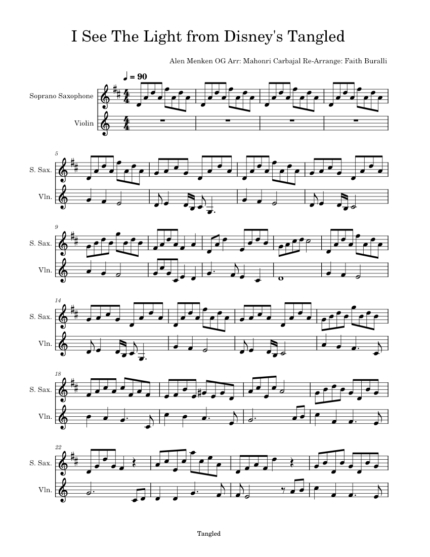 I See The Light (from Disney's Tangled) – Alan Menken I See The Light ...