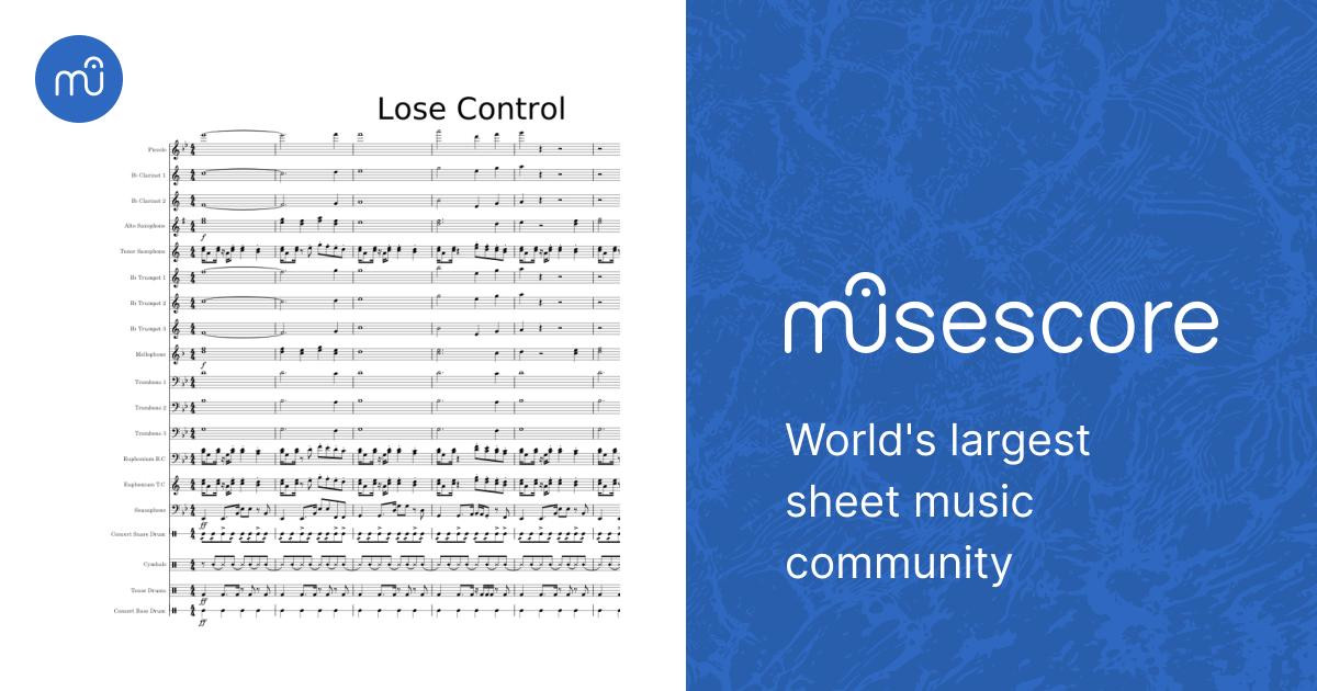Lose Control – JJ Lin (林俊傑) Lose Control – JJ Lin Lose Control Sheet ...