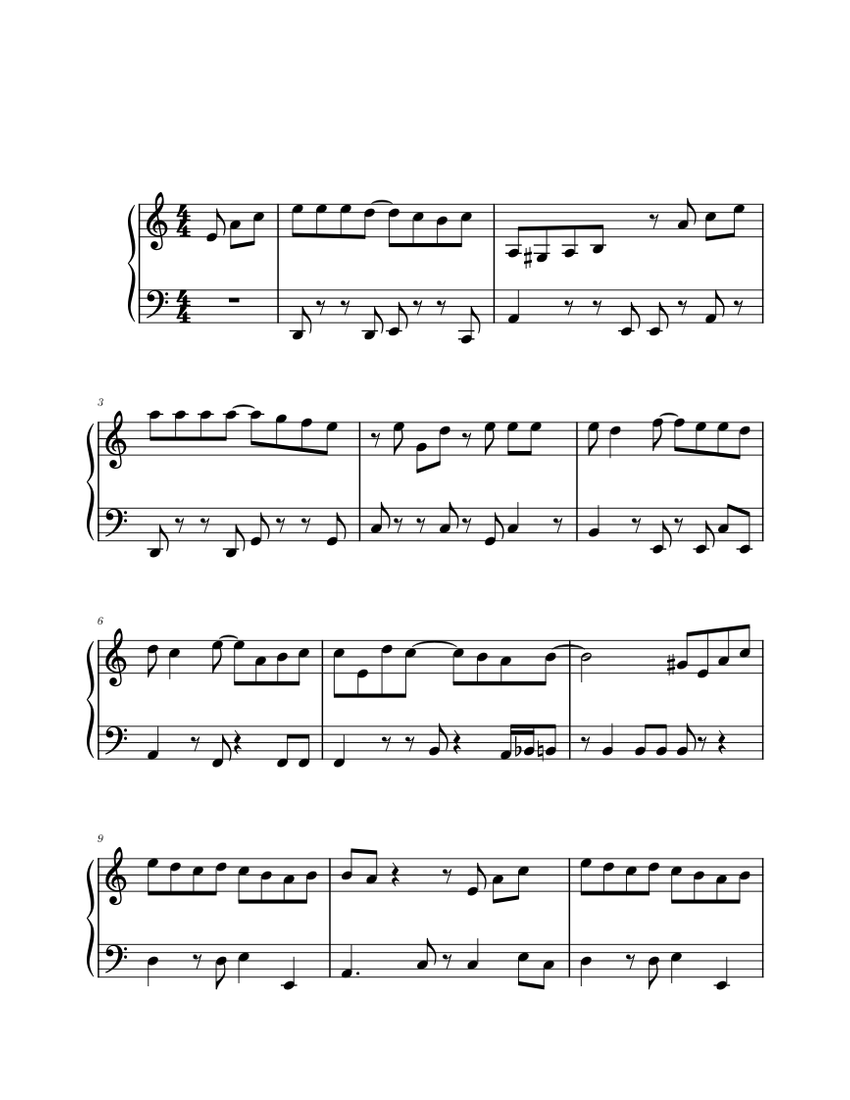 Mojito Sheet music for Piano (Piano Four Hand) | Musescore.com