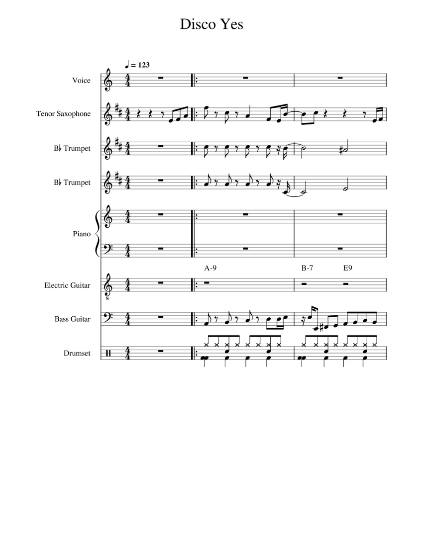 Disco yes – Tom Misch Sheet Music with Chords for Piano, Vocals ...