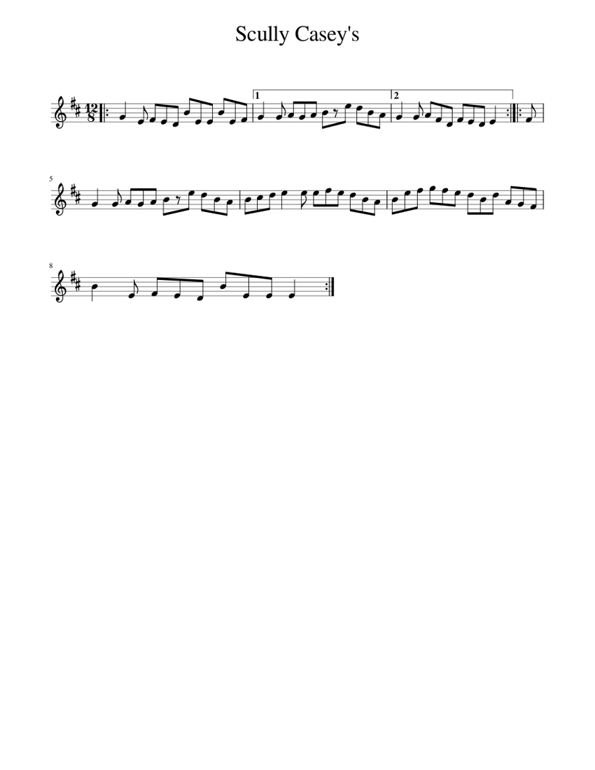 Scully Casey's Sheet music for Piano (Solo) | Musescore.com