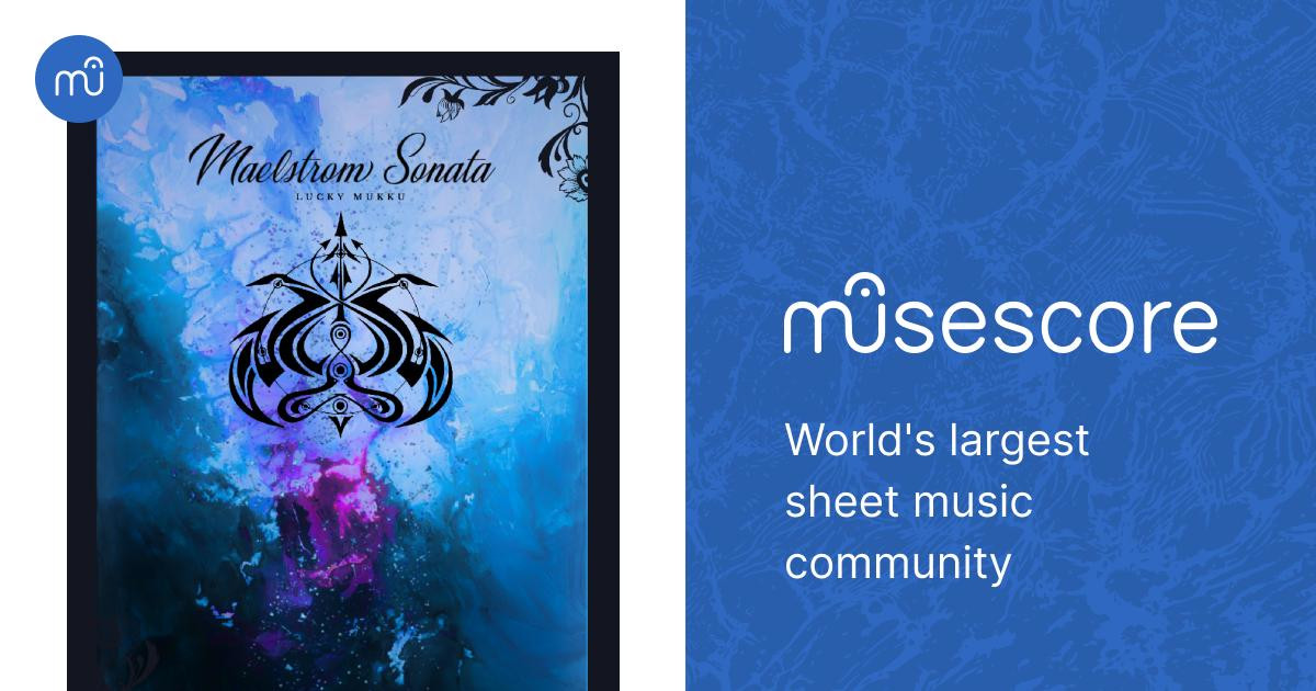 Piano Sonata in Fm No.1 "Maelstrom" Sheet music for Piano (Piano Duo ...