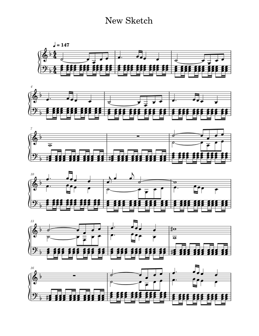 Video Game Music (Listen with 8-bit Sounfont) Sheet music for Piano ...