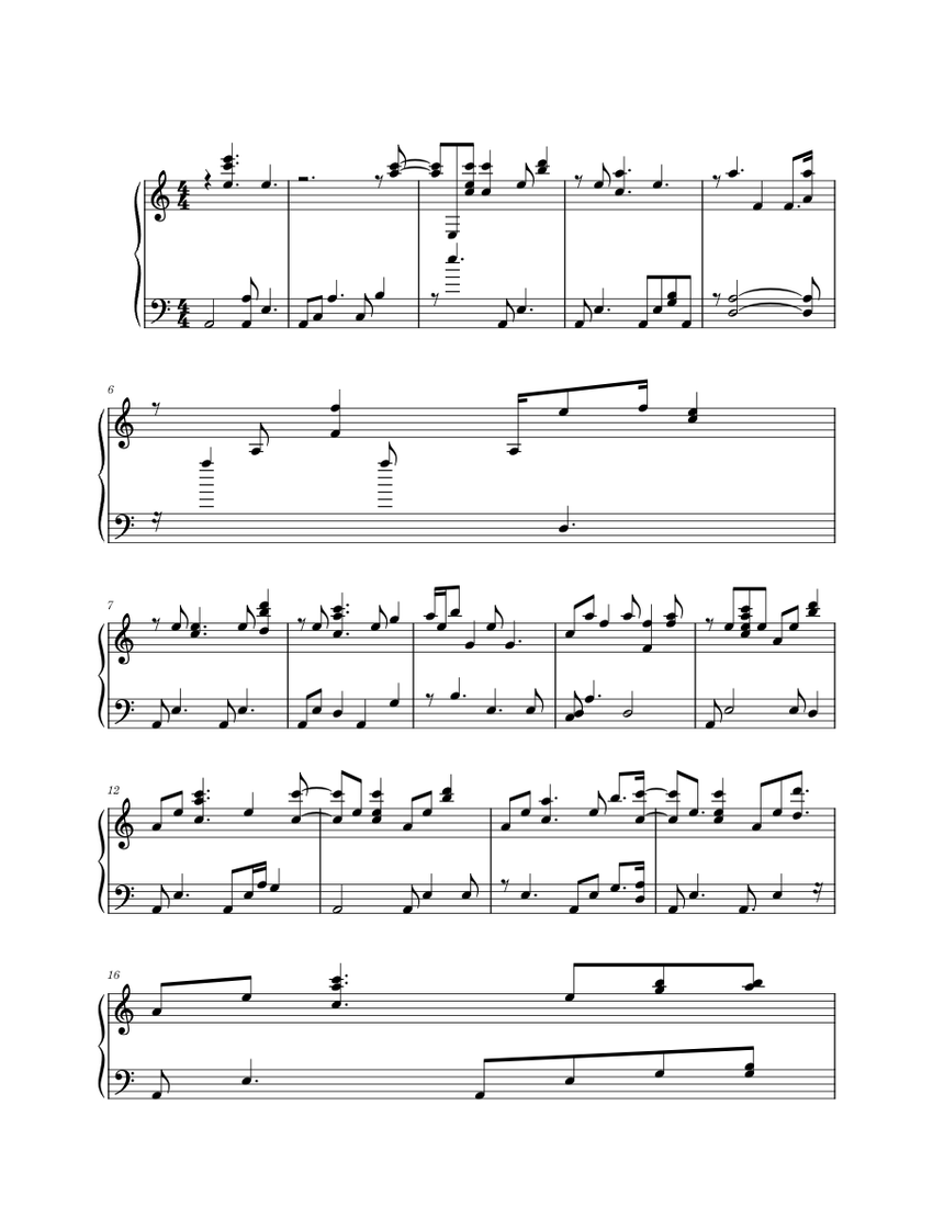 Freestyle - piano tutorial