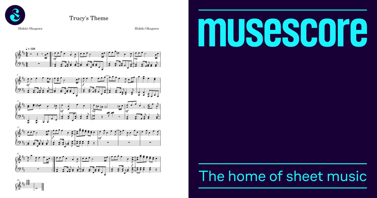 Trucy's Theme - Child of Magic - Hideki Okugawa Sheet Music for Piano (Solo) easy | MuseScore.com