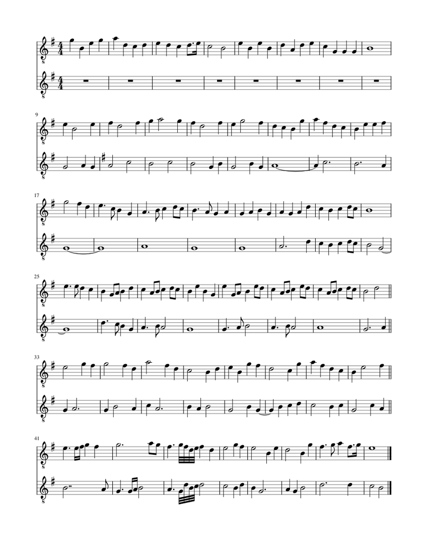 Double Chanter Sheet music for Bassoon (Woodwind Duet) | Musescore.com