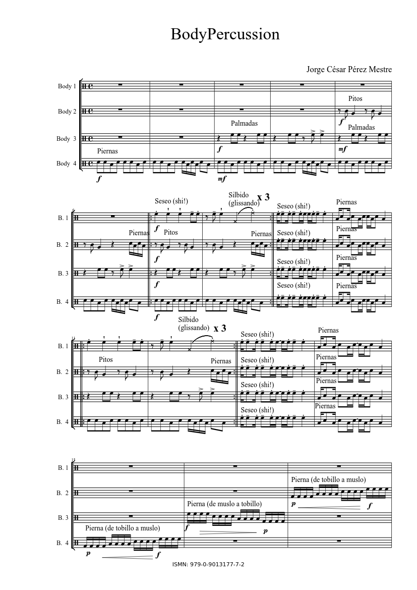 Body Percussion Song | atelier-yuwa.ciao.jp