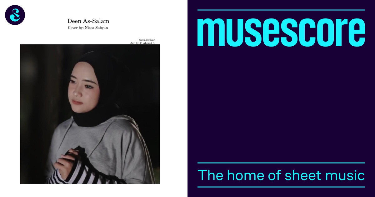 Deen As-Salam – Nissa Sabyan Sheet music for Piano, Oboe, Violin ...