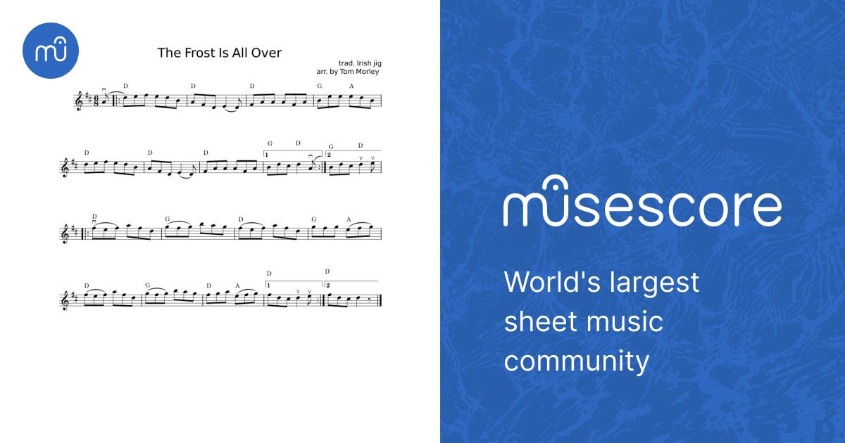 The Frost Is All Over Sheet Music with Chords for Violin (Solo ...