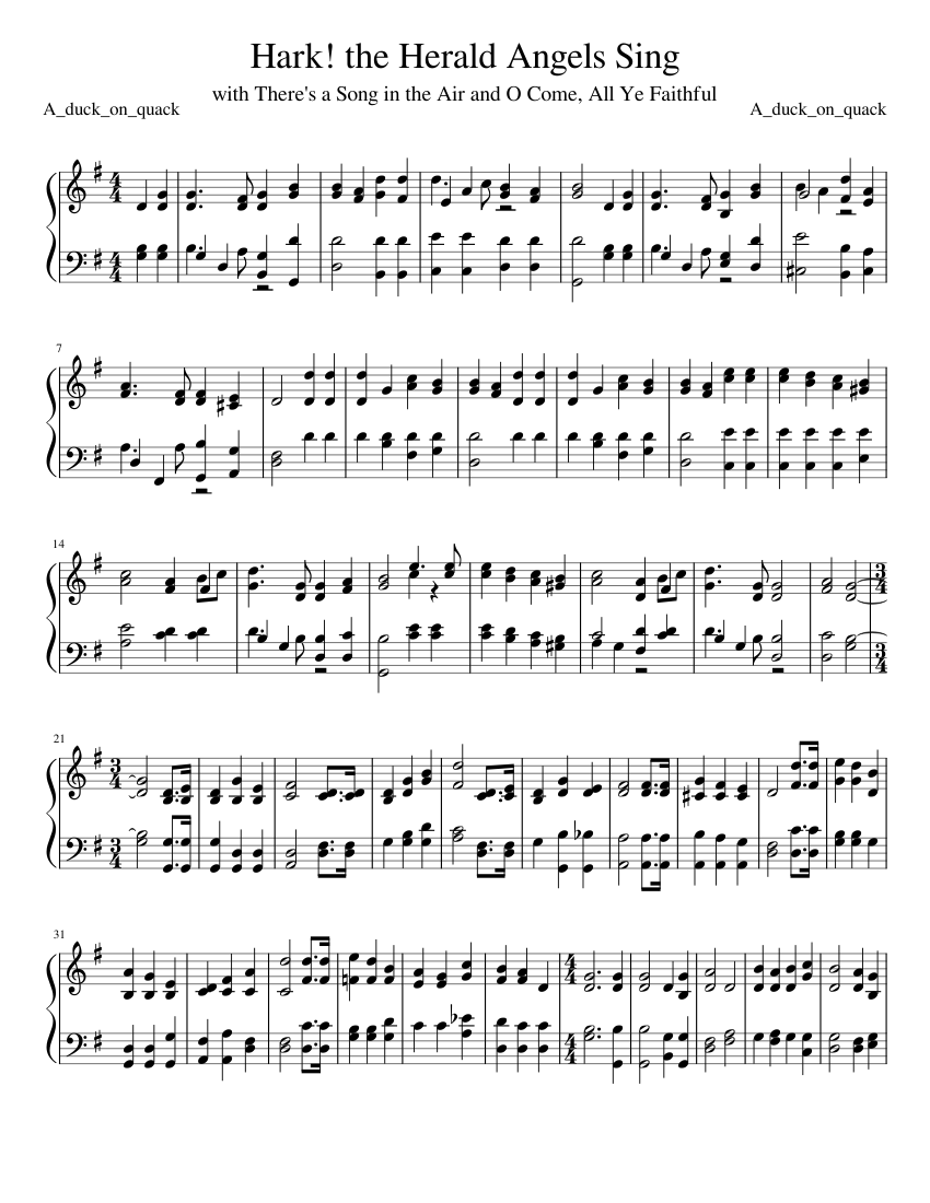 Hark the herald angels sing – Misc Christmas Hark! the Herald Angels ...