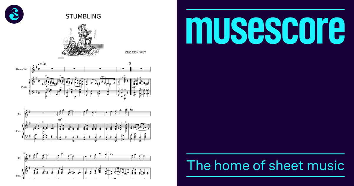 Stumble – Zez Confrey Sheet music for Piano, Flute (Solo) | Musescore.com