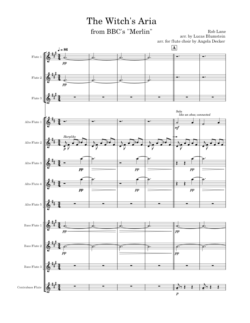 Merlin - the witchs aria – Misc Soundtrack "The Witch's Aria" by Rob ...