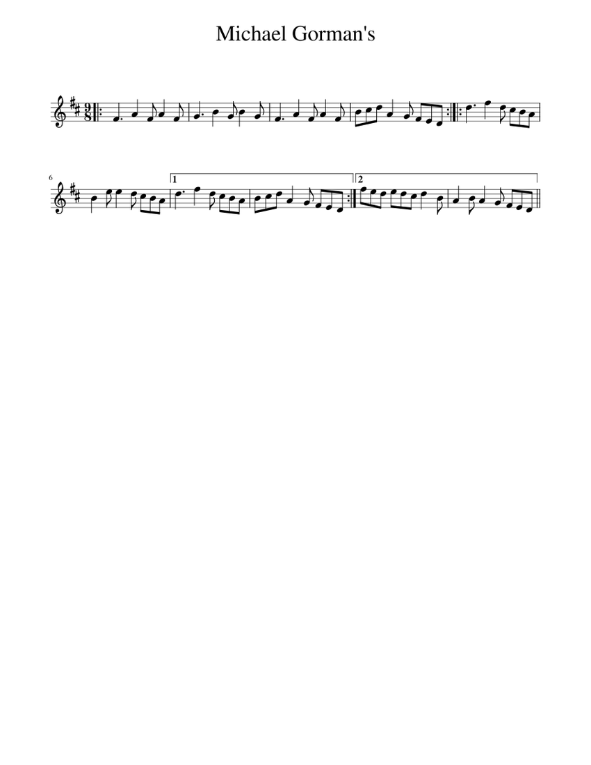 Michael Gorman's Sheet Music for Piano (Solo) easy | MuseScore.com