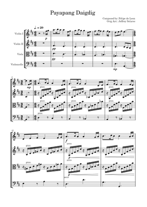 Payapang Daigdig – De Leon, Felipe P. Payapang_Daigdig Sheet Music for ...
