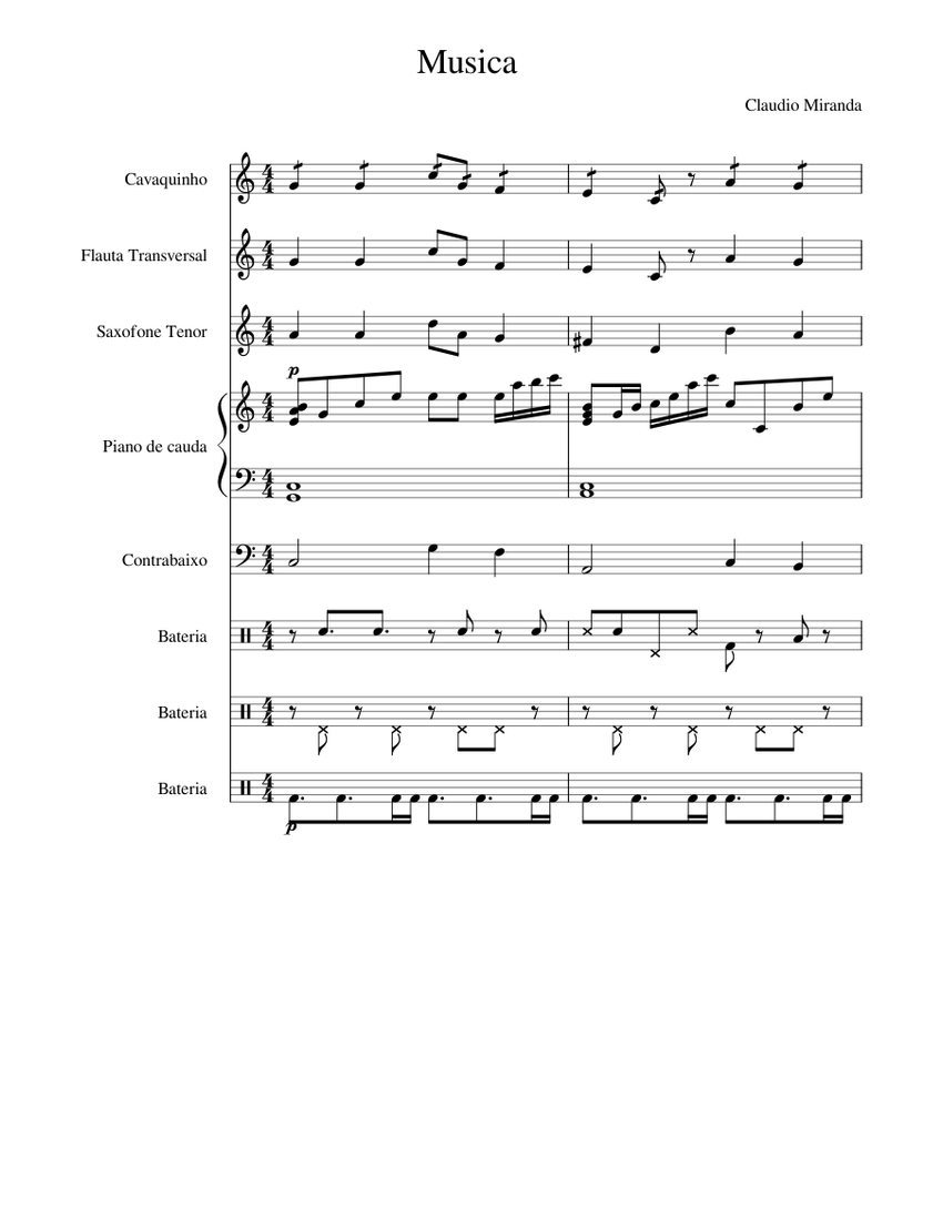 Para Sadao Watanabe Sheet Music for Piano, Flute, Saxophone tenor ...