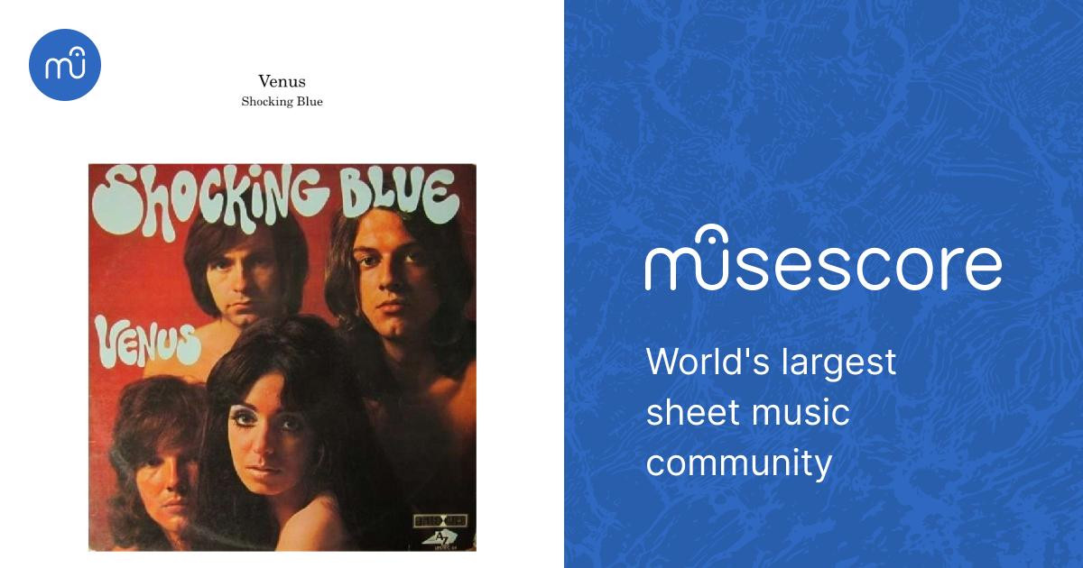 Shocking Blue - Venus - Accompagnement pour trompette Sib Sheet music ...