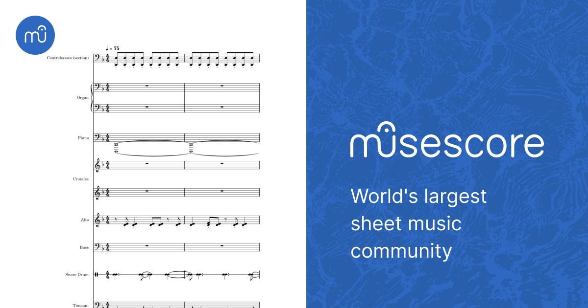 OSRS - Music - Fossilised Sheet music for Piano, Organ, Timpani, Bass ...