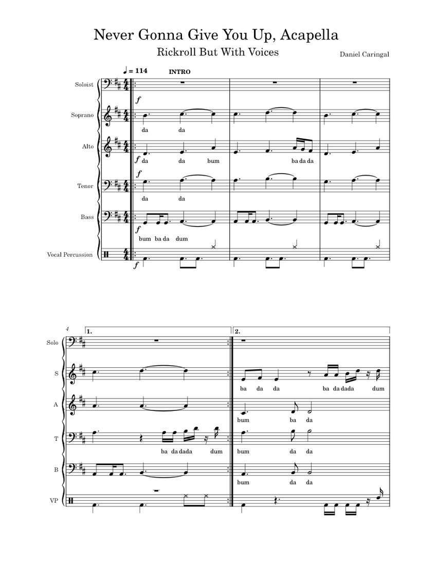 Never Gonna Give You Up – Rick Astley Never Gonna Give You Up, Acapella ...